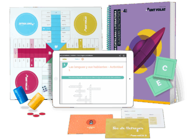 Proyecto educativo para lengua catalana ESO: Punt Volat