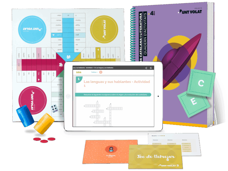 Proyecto educativo para lengua catalana ESO: Punt Volat